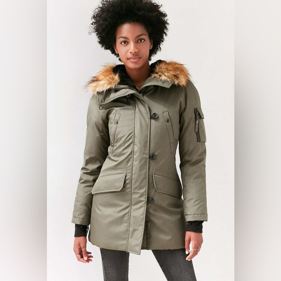 S13 | Jackets & Coats | S3 Furtrimmed Parka Coat Olive Green | Poshmark
